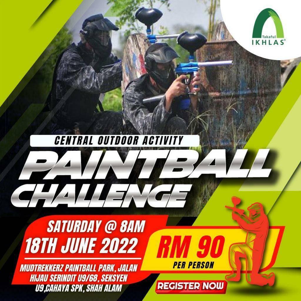 Paintball Challenge Takaful Ikhlas | Afyan.com