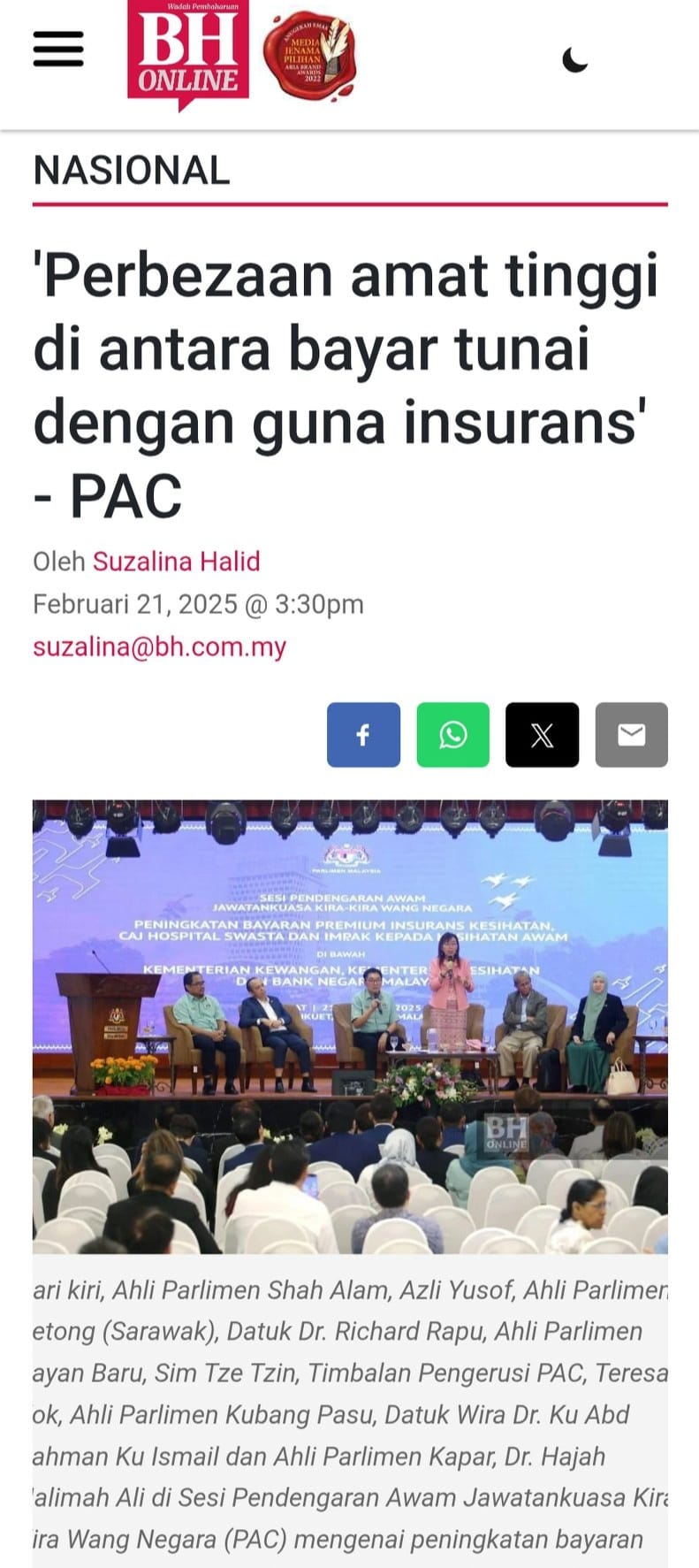 Inilah punca sebenar repricing medical card | Afyan.com